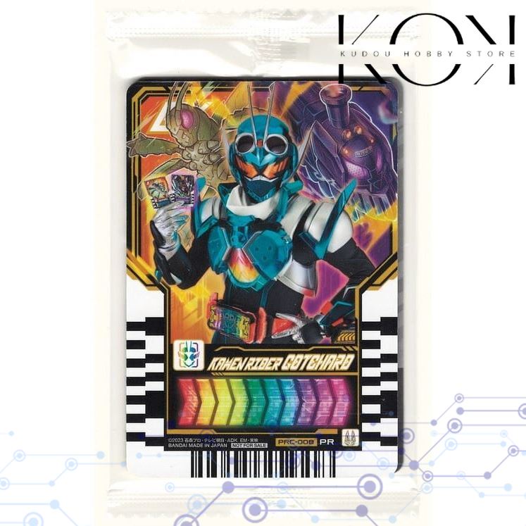 Bandai Kamen Rider Gotchard DX Ride Chemy Trading Card PR PRC-017 PRC-018 PRC-019 HOPPER1 ...