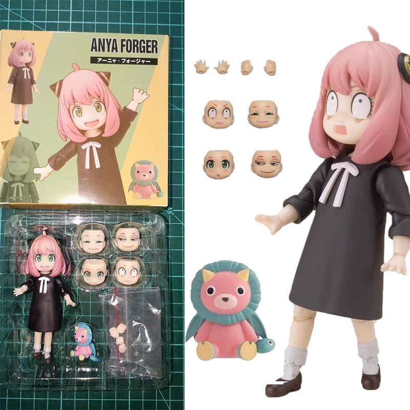 Articulado SHF SPY×FAMILY Anya Forger Action Figure SPY FAMILY ...