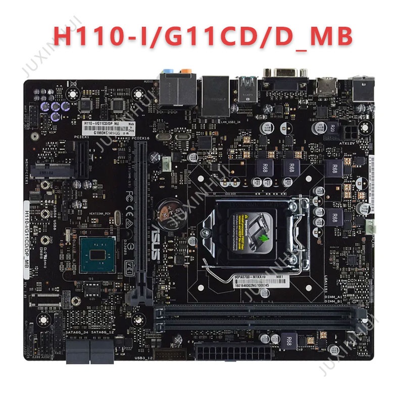 Asus H110-I/G11CD/dp_mb MATX DDR4 motherboard supports 6a and 7a generation CPU | Shopee Philippines