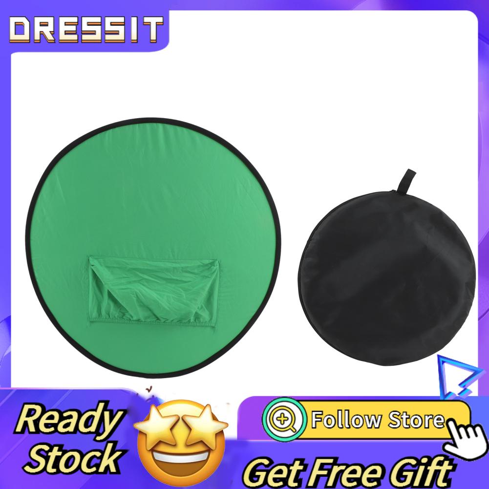 Dressit Blue Green Background Chromakey Collapsible Portable Meticulous ...