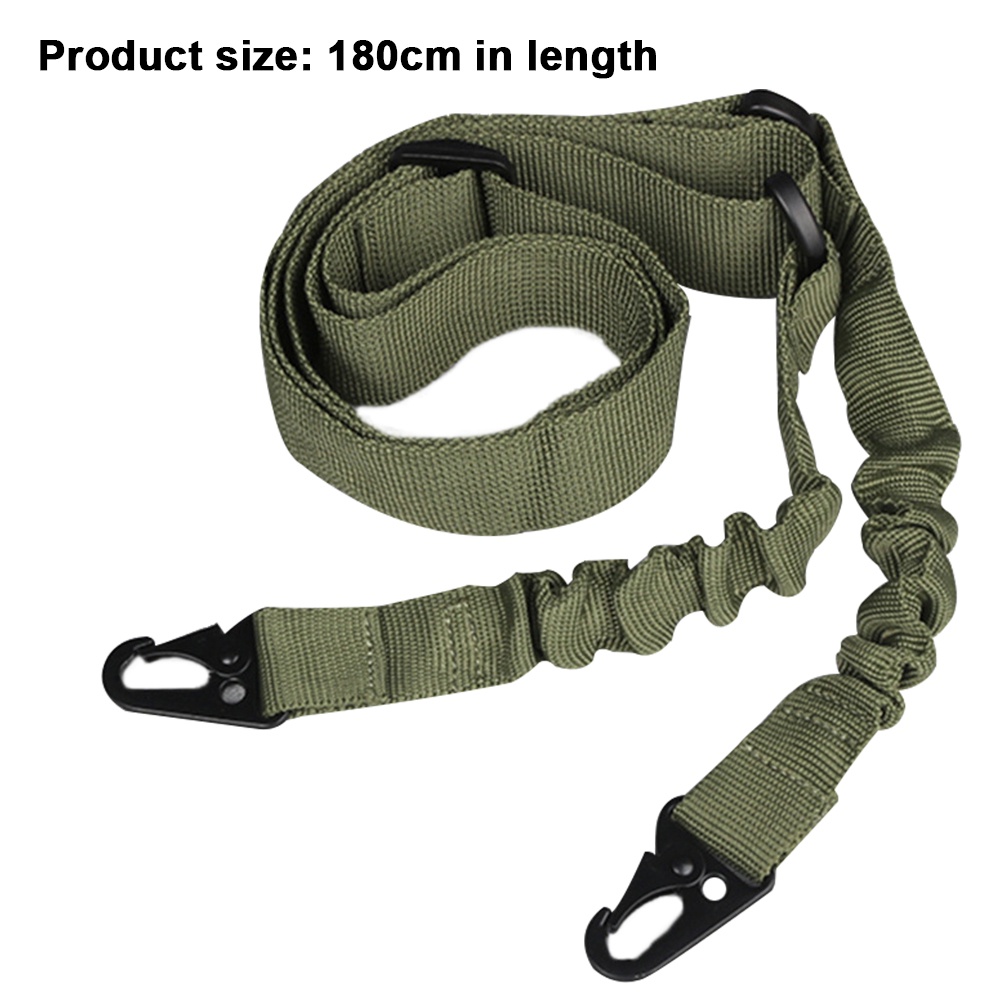 2 Point Rifle Sling Strap Adjustable Sling Shoulder Rope Elastic for ...