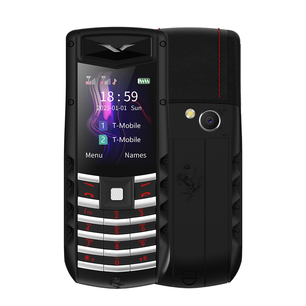 V5 PRO Metal Body Luxury Mobile Phone Dual SIM Cards Bluetooth Dial 2G ...
