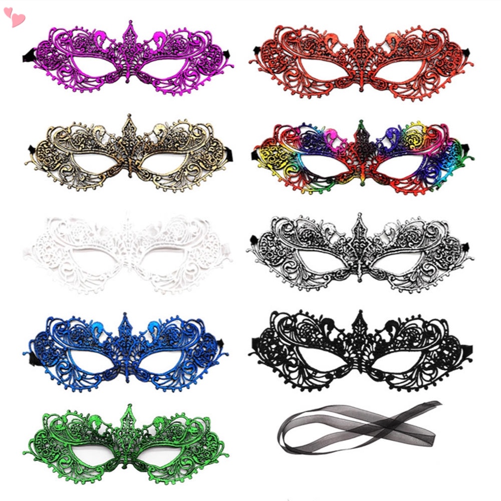 Luxury Sexy Lace Eyemask Prom Mask Masquerade Ball Mask Cosplay Props ...