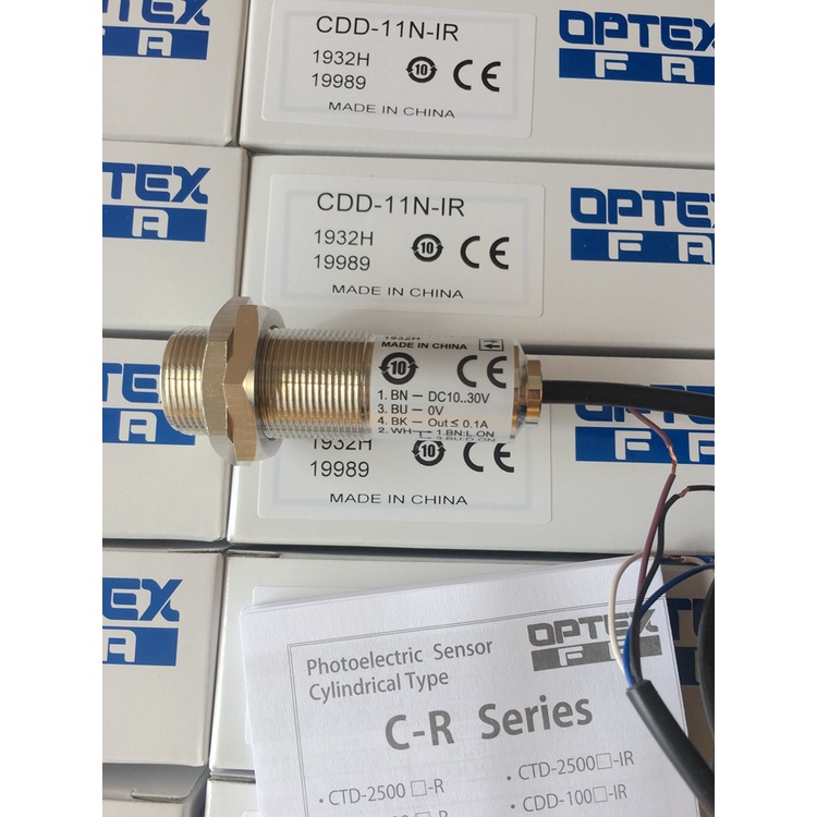 Brand New OPTEX OPTEX Photoelectric Sensor CDD-11N-IR CDD-40N-IR CDD-100N-IR | Shopee Philippines