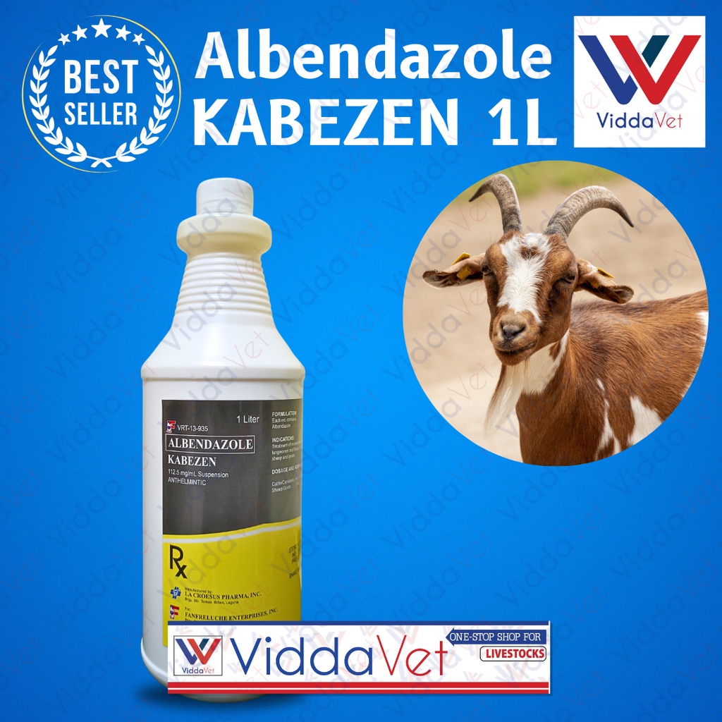 1liter Albendazole KABEZEN suspension dewomer for cattle sheep goat ...