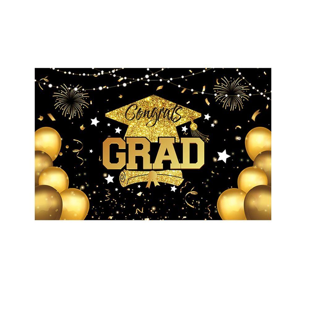 DANILO1 Graduates Photography Backdrop, Congrats Grad Prom Graduation ...