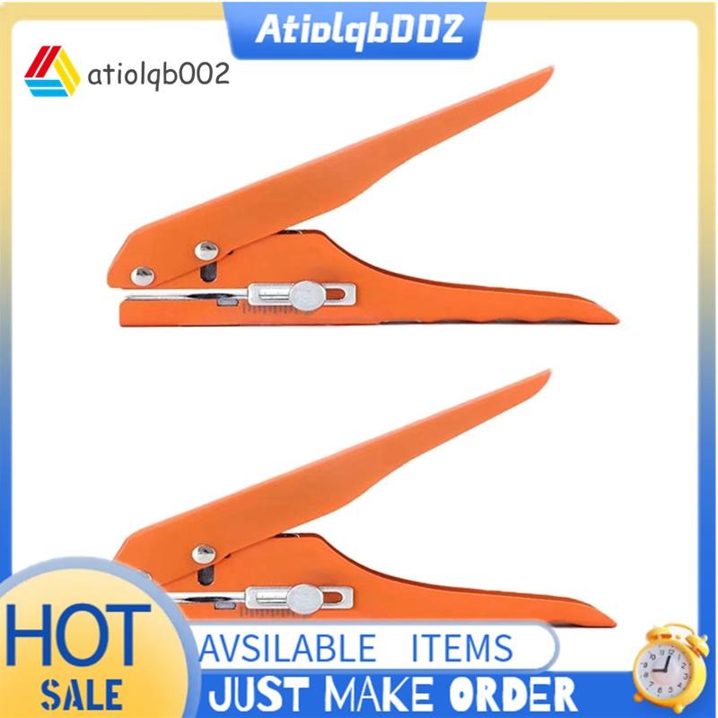 2PCS Single Hole Punch Pliers 8MM Heavy Duty Hole Puncher Hole Edge ...