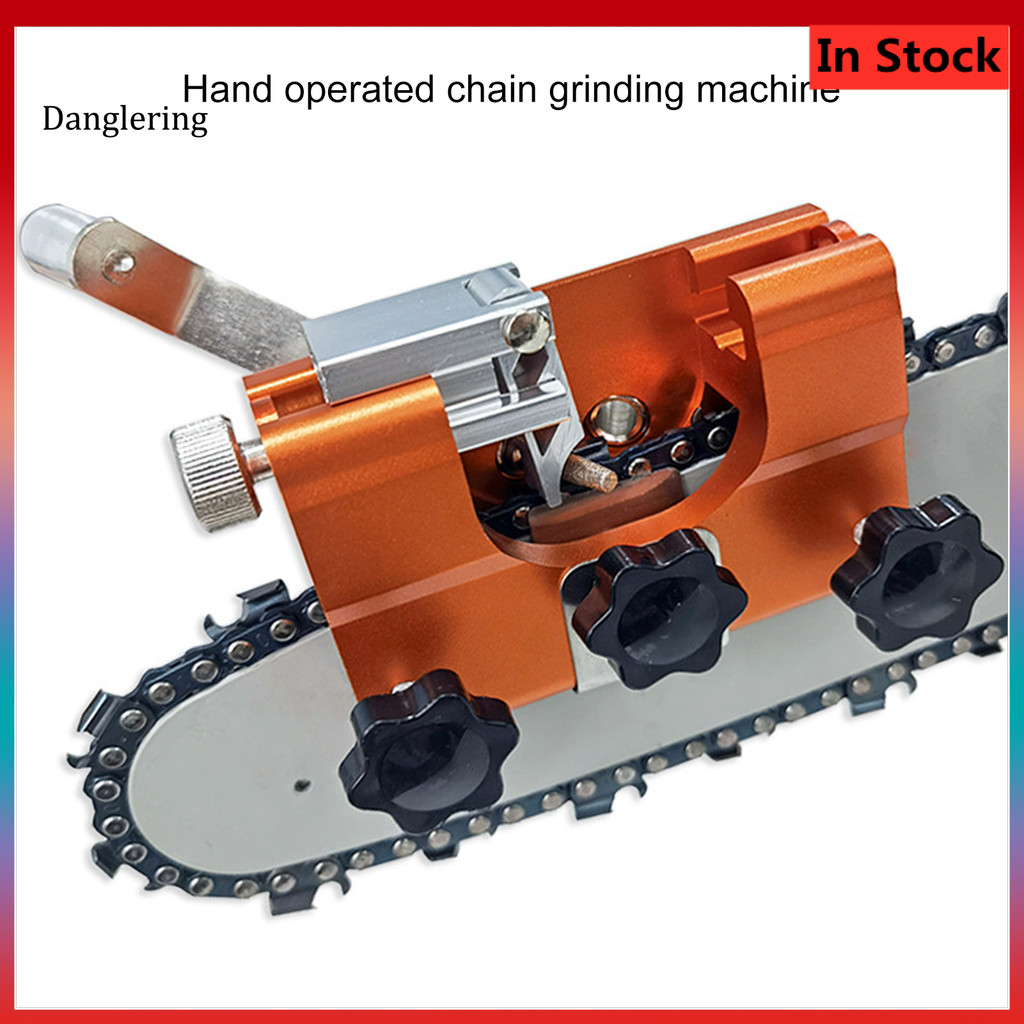 DGL Chainsaw Sharpener with Wrench Screws Compact Size Portable Manual ...