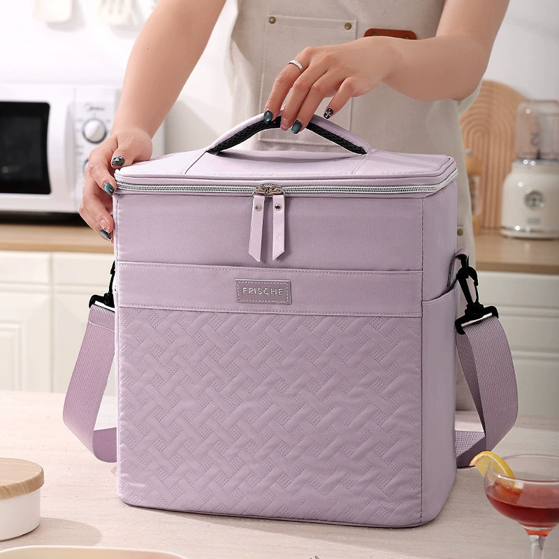 NOKR Extra Large Lunch Bag Reusable, 21L Insulated Lunch Box with ...