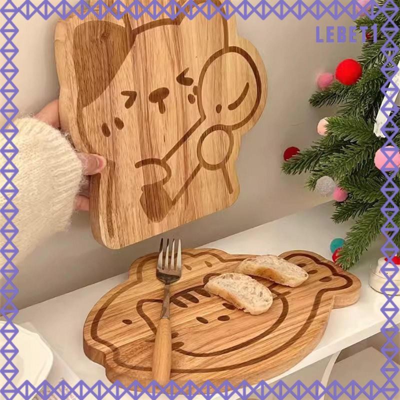 [Lebet] Wooden Cutting Board Wood Bread Board Butcher Block Kitchen ...