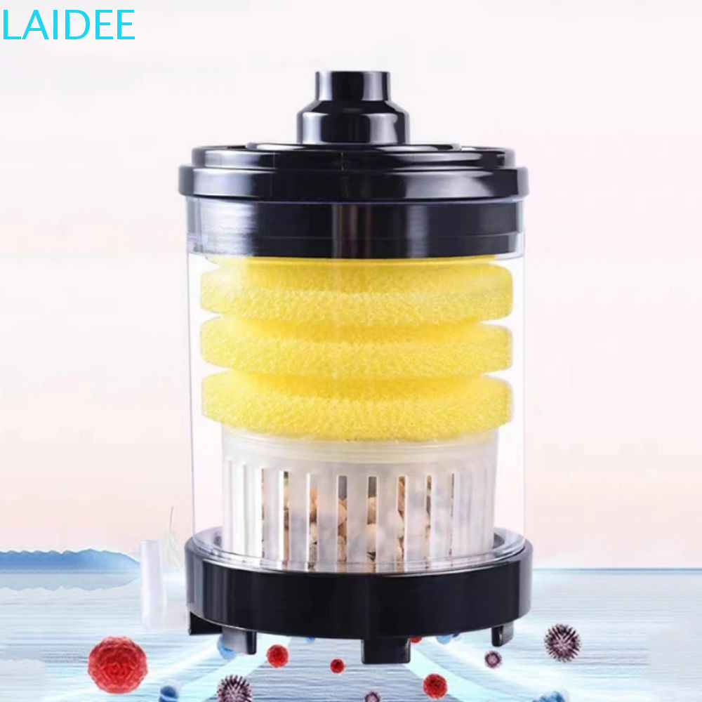 LAIDEE Fish Poop Stool Toilet, Mini Plastic Fish Tank Filter, Practical ...