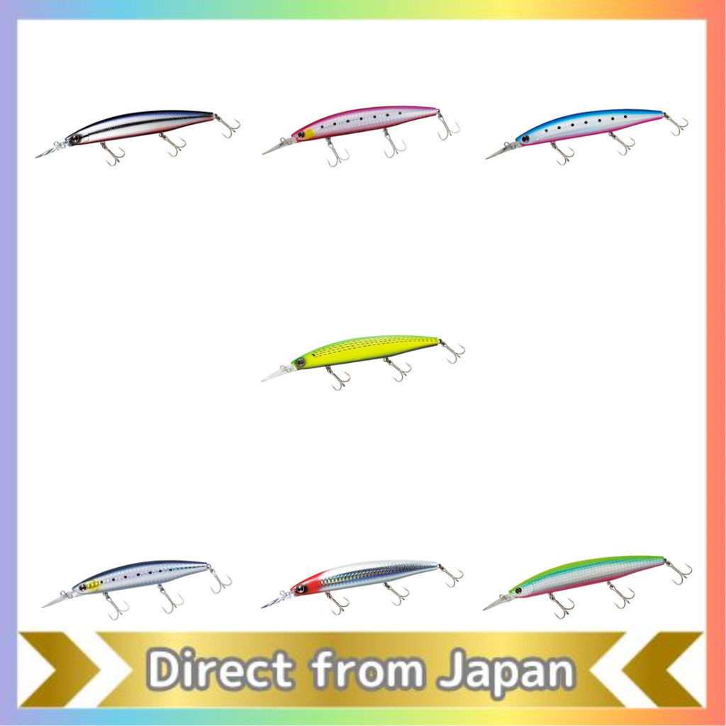 [In stock]DAIWA Shoreline Shiner Z Set Upper 145S-DR Katakuchi Red Berry Lure ,3D Inakko,MT ...