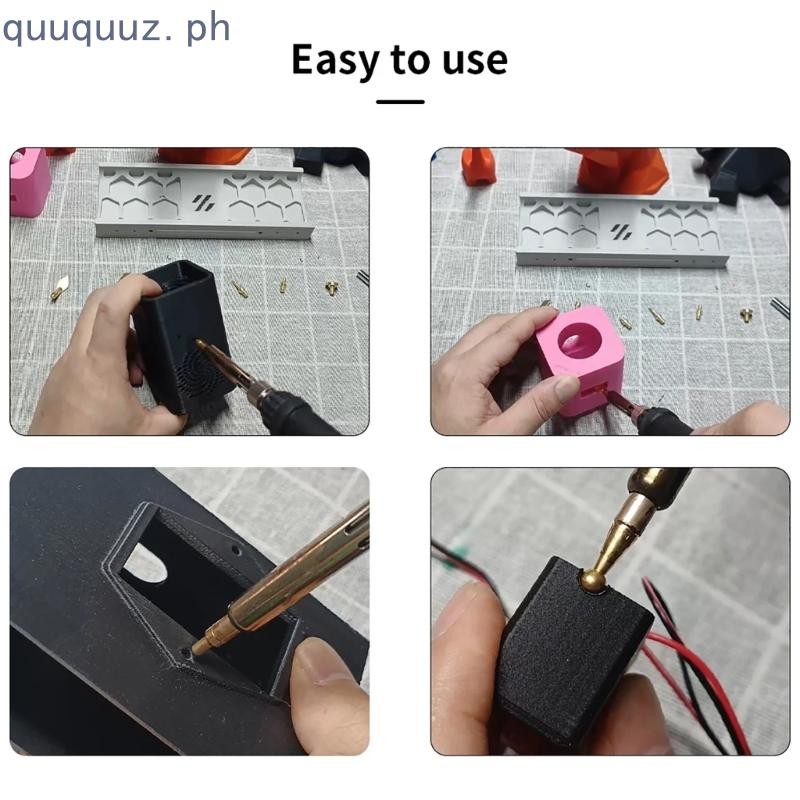 QUU Heat Insertion Tool for Voron 2 4 MK4 Brass Hot Melt Inset Iron Tip ...