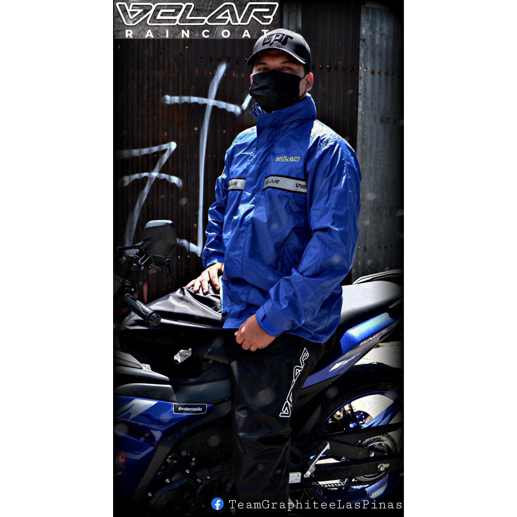 VELAR MOTORCYCLE RIDING RAINCOAT WITH PANTS | Shopee Philippines