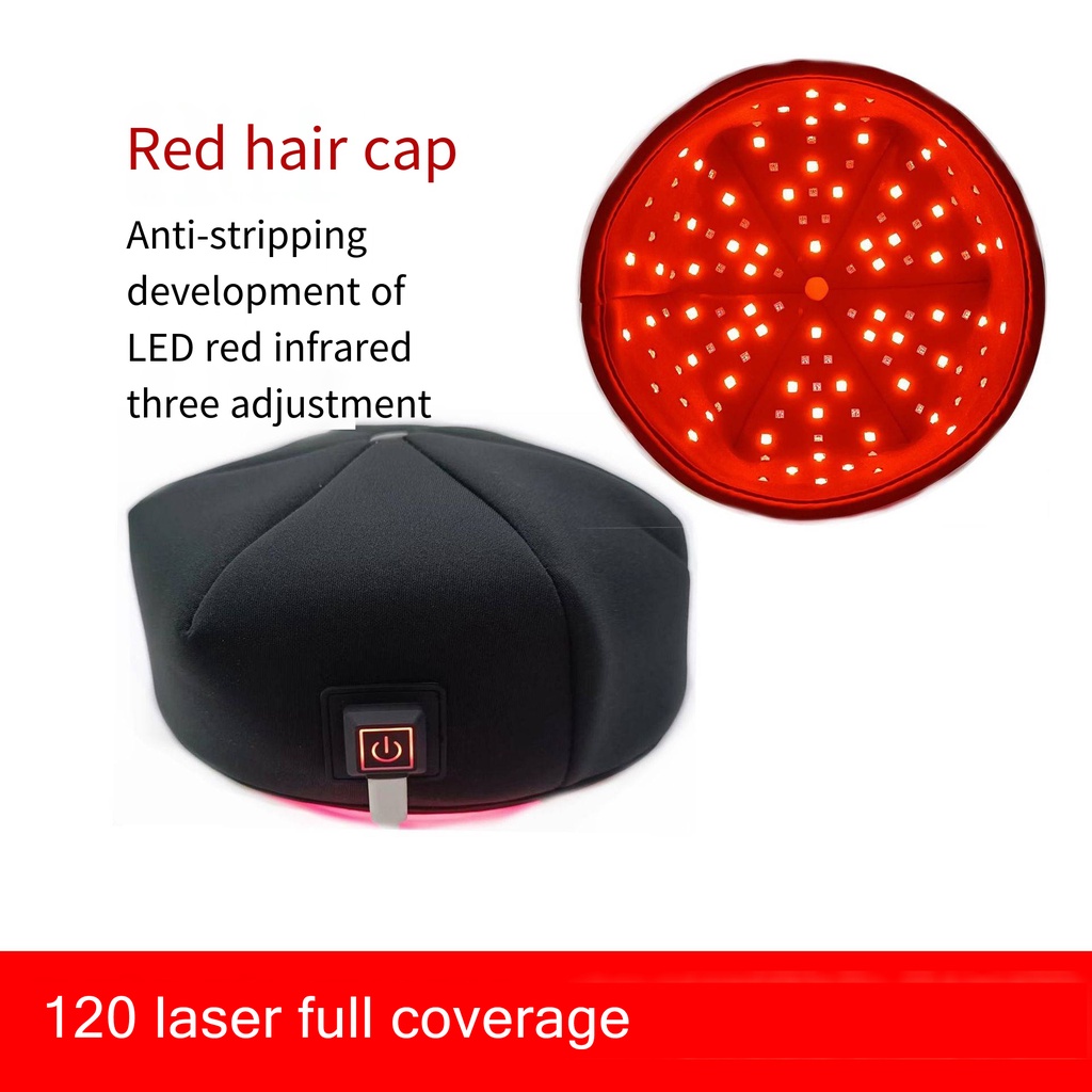 Red Light Treatment cap Red Led light treatment cap for hair loss ...