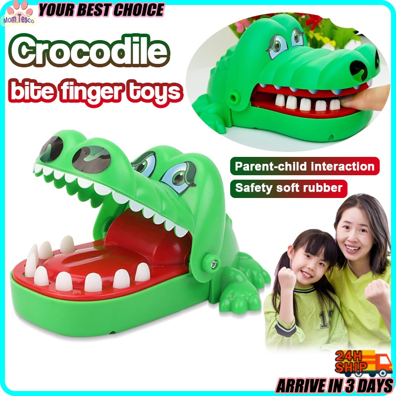Super 7 Crocodile Toy Crocodile Mouth Dentist Bite Finger Game Funny ...