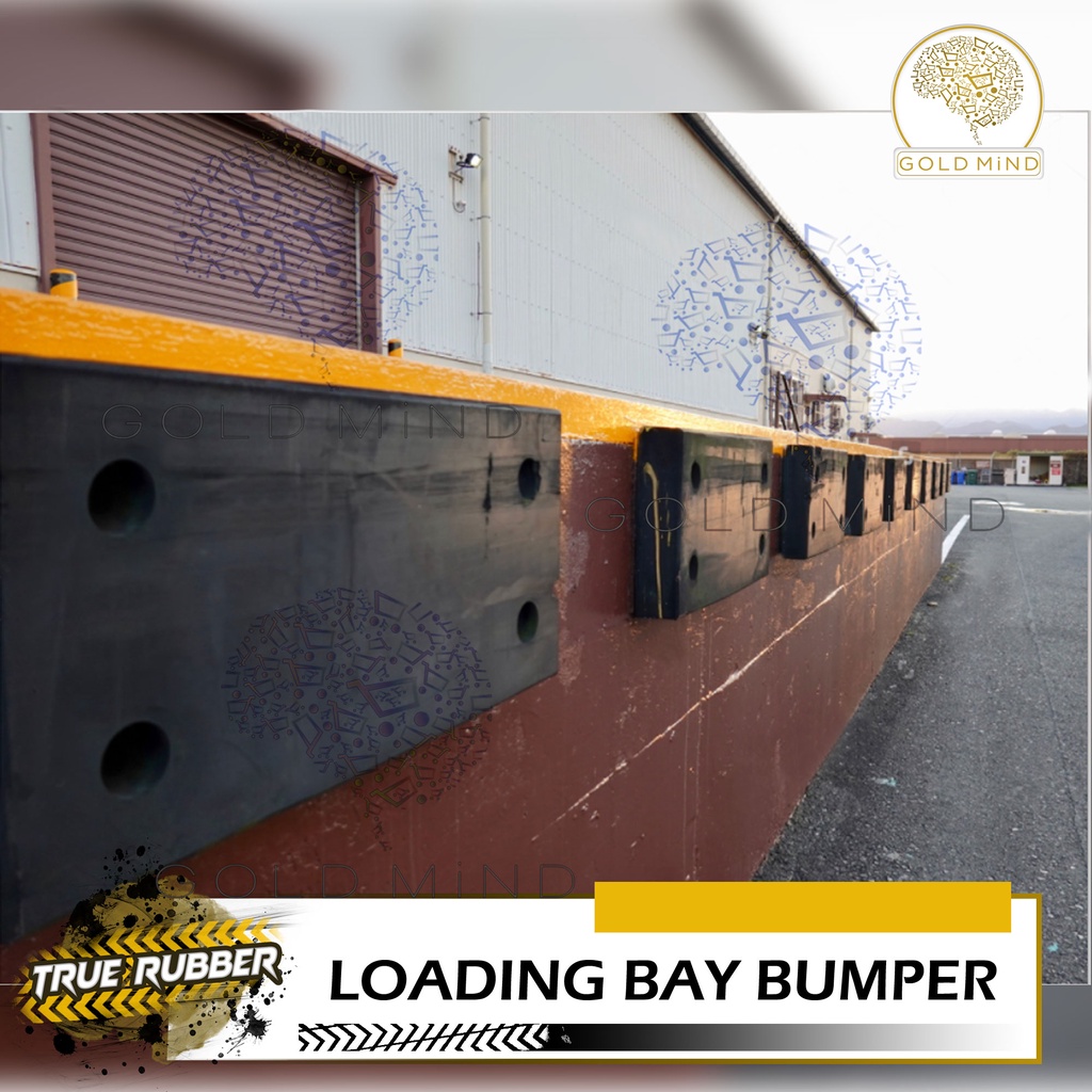 Loading Bay, Dock Rubber Bumper, Trailer or Truck Bumper (50.3cm x 20 ...
