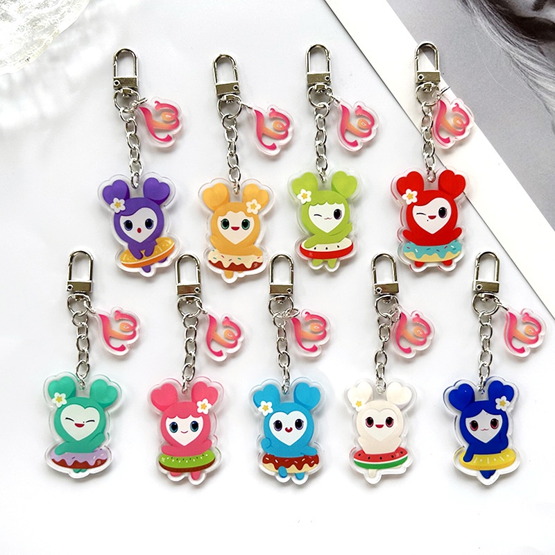 Kpop TWICE JAPAN POPUP STORE 2023 Acrylic Double-sided Keychain Bag ...