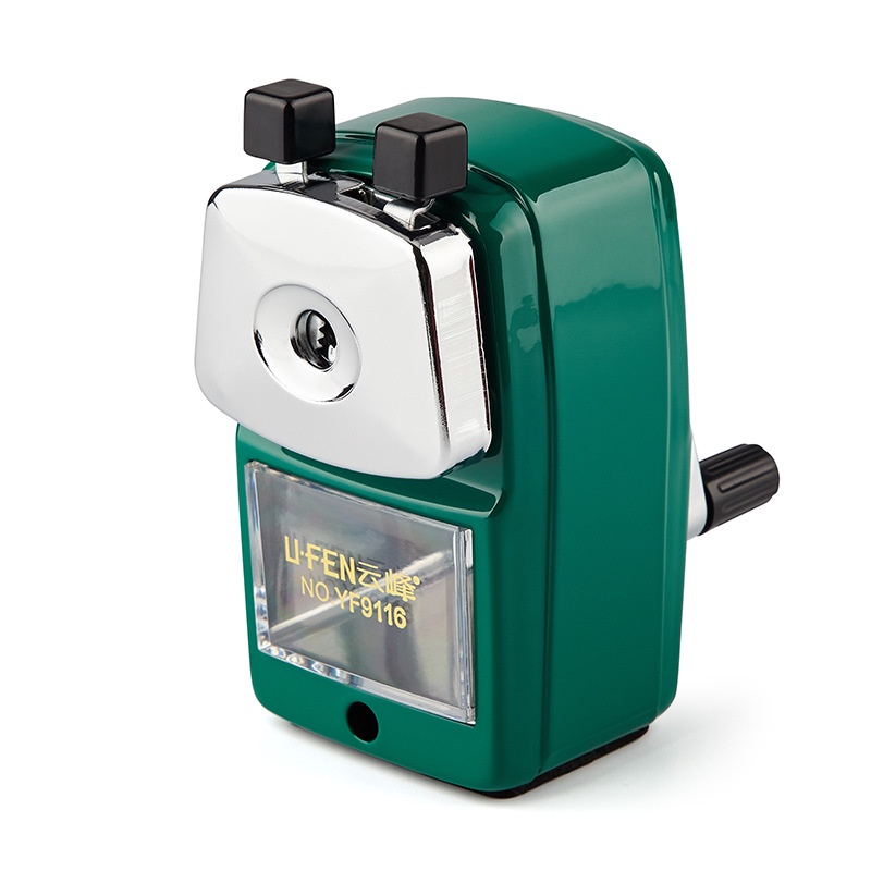 [Inkfinds]Metal body Pencil Sharpener Desktop Stainless Steel Matrix ...
