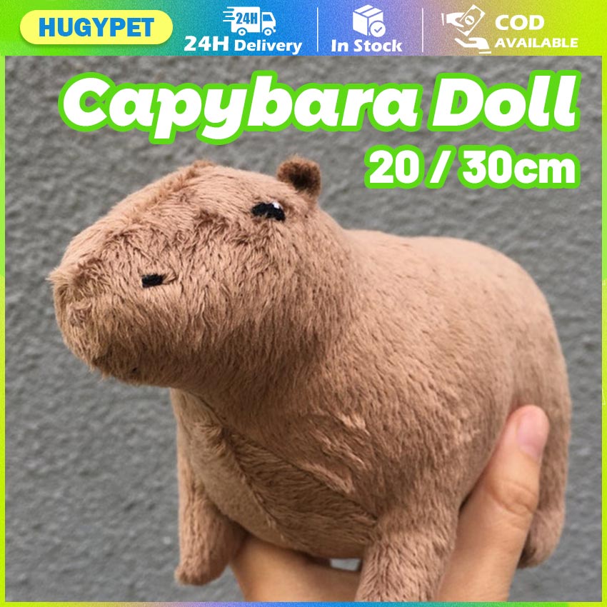 20/30CM Simulation Animal Capybara Plush Toys Stuffed Soft Animals Kids Toys Capybara Plushie ...