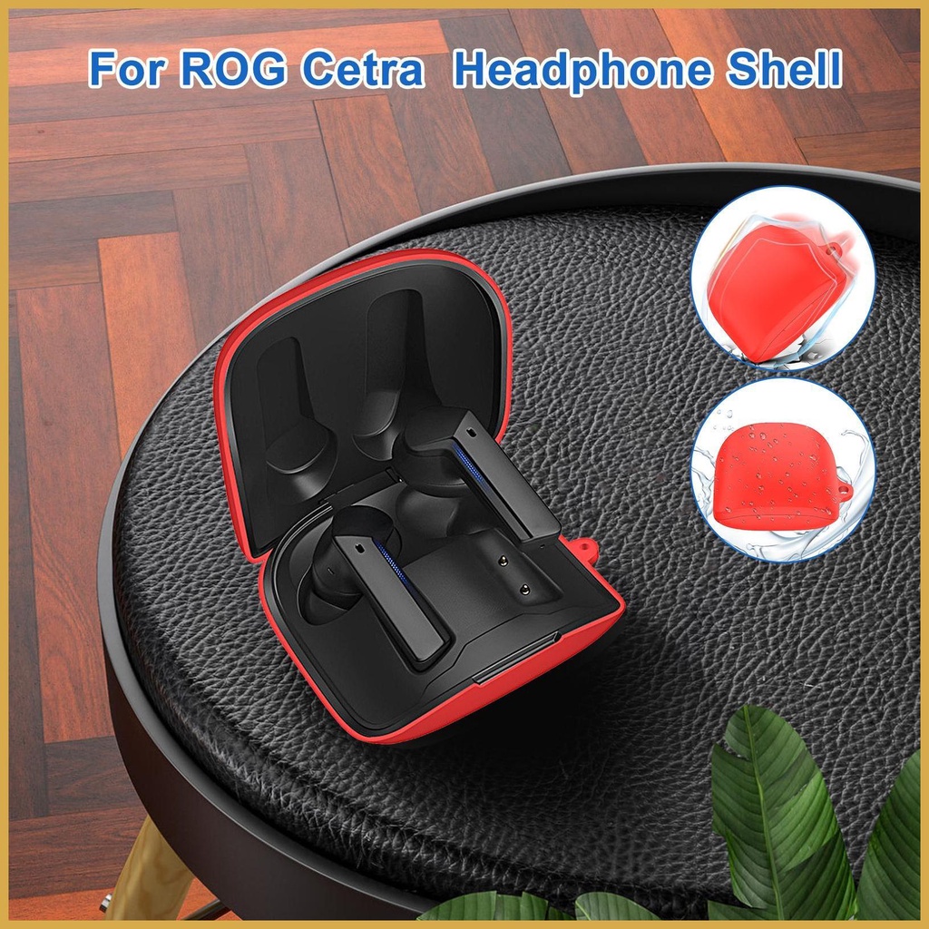 Silicone Case For ASUS ROG Cetra TWS Earbuds Protective Earphone Cover ...