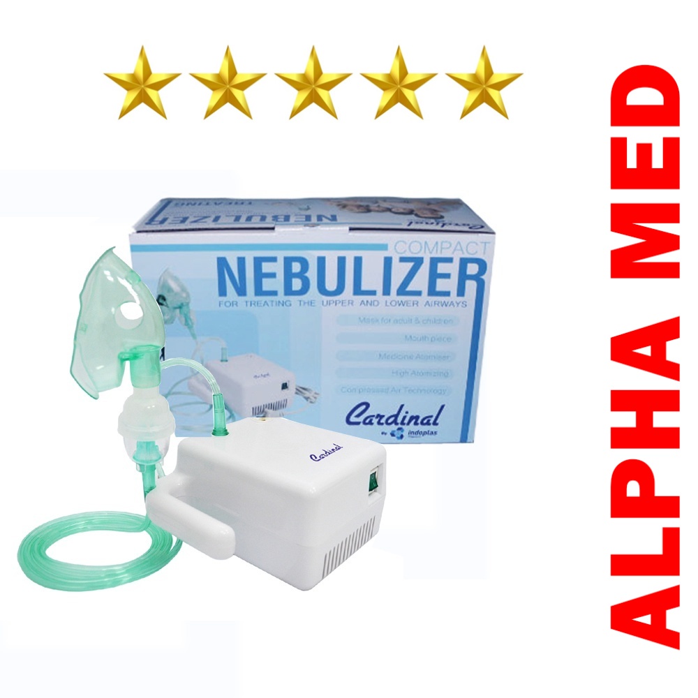 Indoplas Cardinal Nebulizer Machine Compact (complete accessories ...
