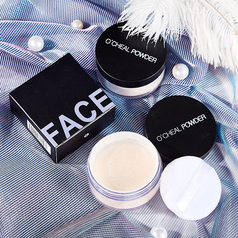 Ocheal Waterproof Concealer Matte Oil Control Loose Powder Repairing ...