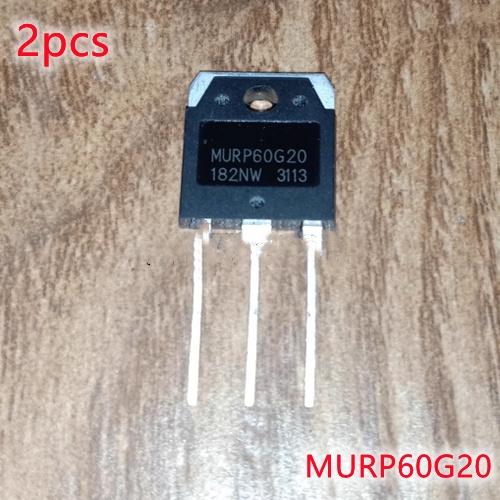 2pcs MURP60G20 Rectifier TO-3P Recovery Diode for Fast Welding Machine,guaranteed quality ...