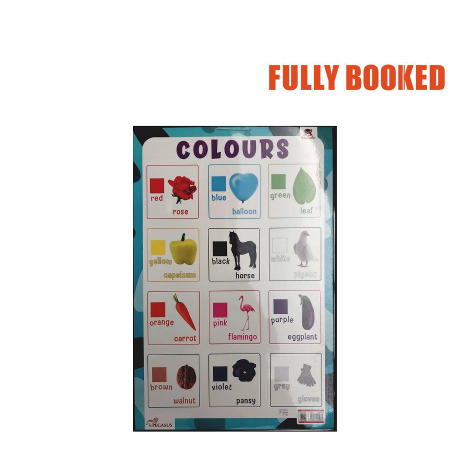 Pegasus: Colours Educational Chart | Shopee Philippines