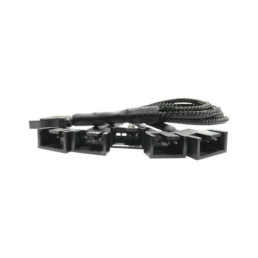PC Fan Splitter Power Cable SATA to 4Pin Cooler Cooling Fan Extension ...