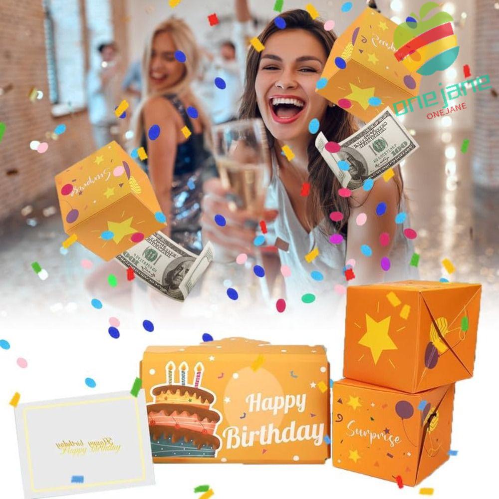 ONE-JANE Surprise Bounce Box, Anniversary Party Decorations Surprise ...
