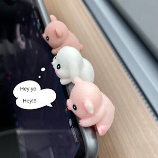 [Ready Stock] Small Animal Decorations Creative Computer TV Monitor ...