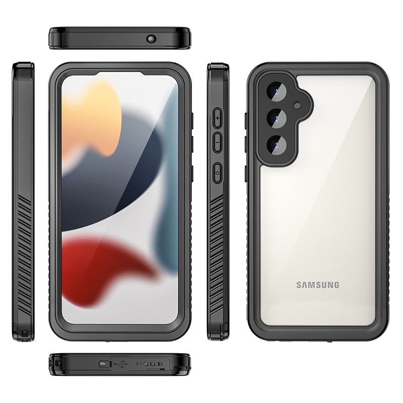 Samsung Galaxy S23 FE Waterproof Case S23FE Swimming Diving Cover Front ...