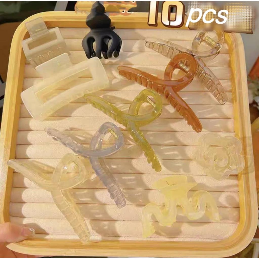 111pcs Set Korean Style Hair Clip For Women Hair Tie Stretch Rubber ...