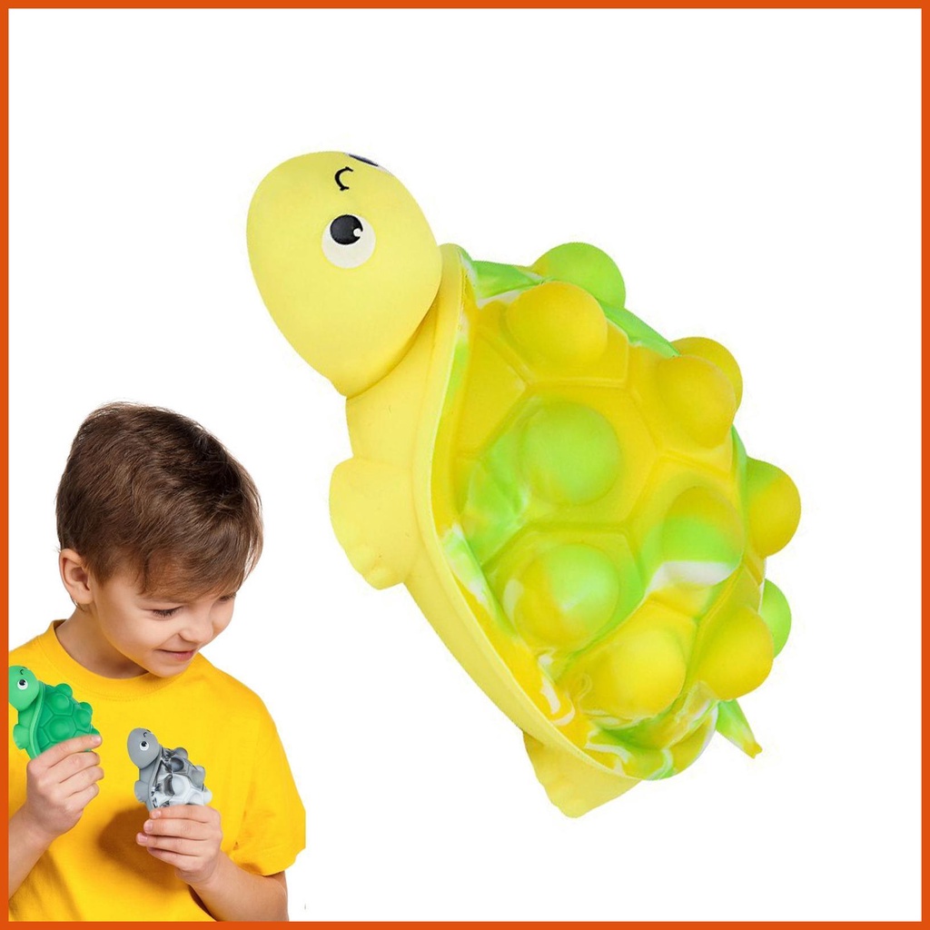 3D Turtle Ball Pop Fidget Toys It Ppoper Squishy Push Bubble Stress ...