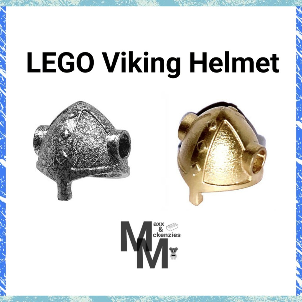 Helmet Viking (x1533) LEGO Minifigure Headgear | Shopee Philippines