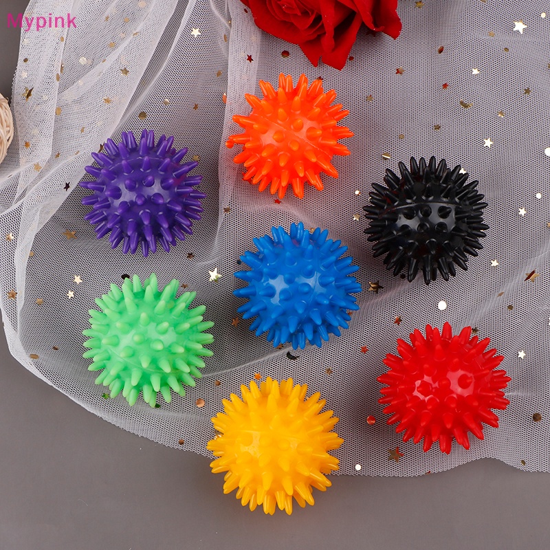 Mypink Full Body Spiky Massage Ball Hard Stress Ball 6cm For Fitness ...