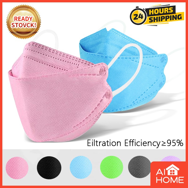 KF94 3D Mask, Outdoor dustproof and antivirus 10pc KF94 aldult kids ...