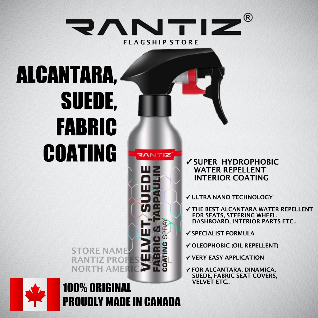 QUALITY ORIGINAL RANTIZ FABRIC WATER REPELLENT ULTRA NANO COATING ...