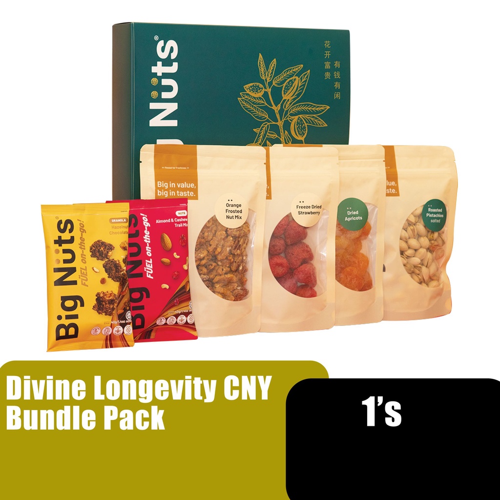 BIG NUTS DIVINE LONGEVITY CNY BUNDLE PACK | Shopee Philippines