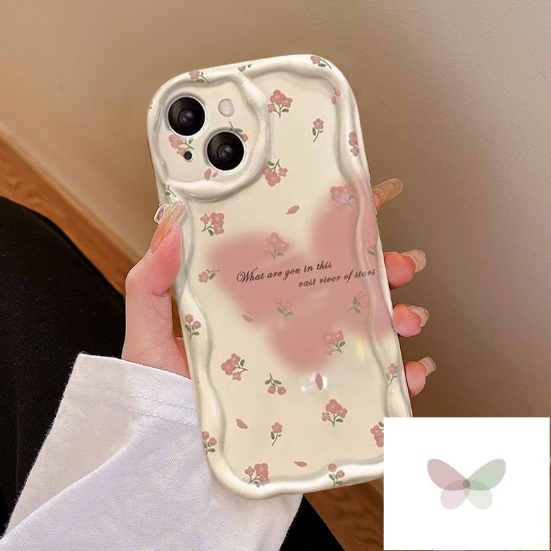 Ang tulip butterfly phone case ay angkop para sa Samsung S20 Fe S21 S21 ...