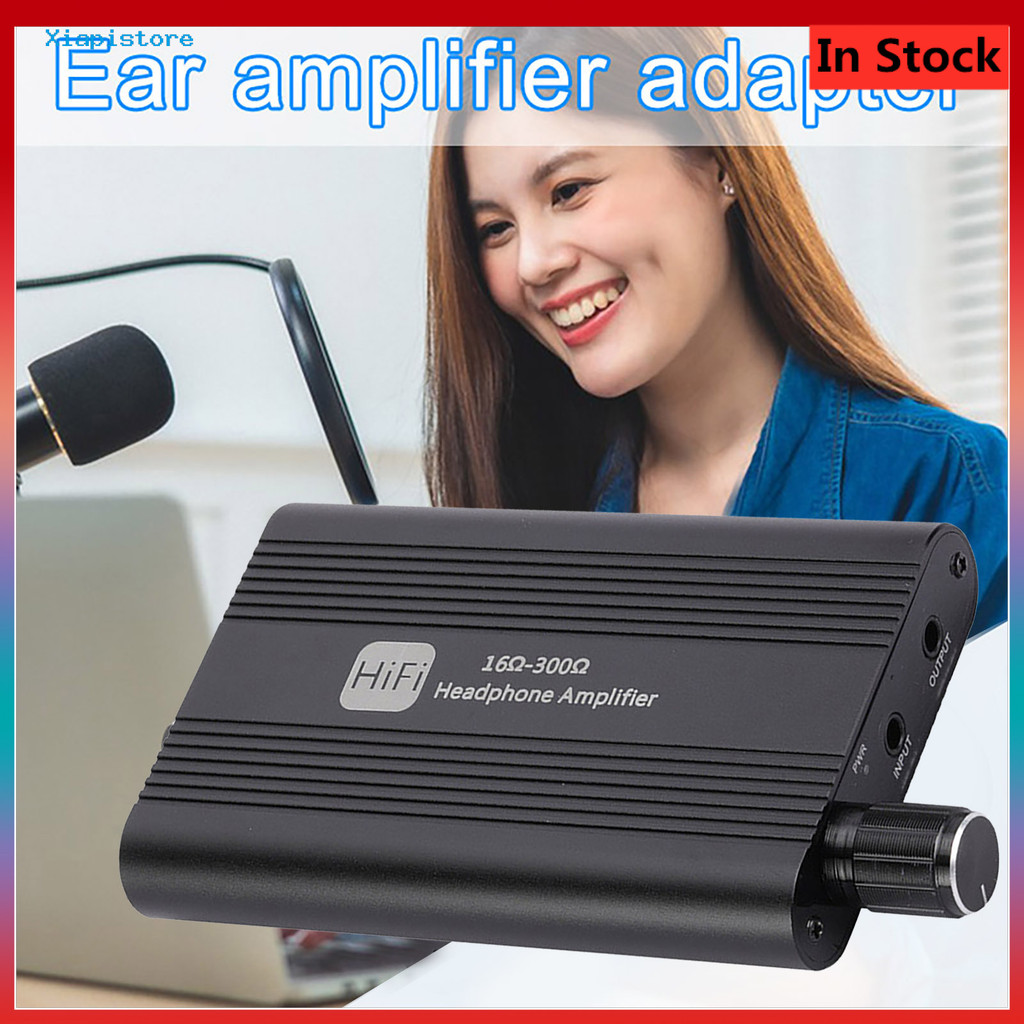 XPS Headphone Amp Adapter HiFi Stereo Sound Rechargeable Volume ...