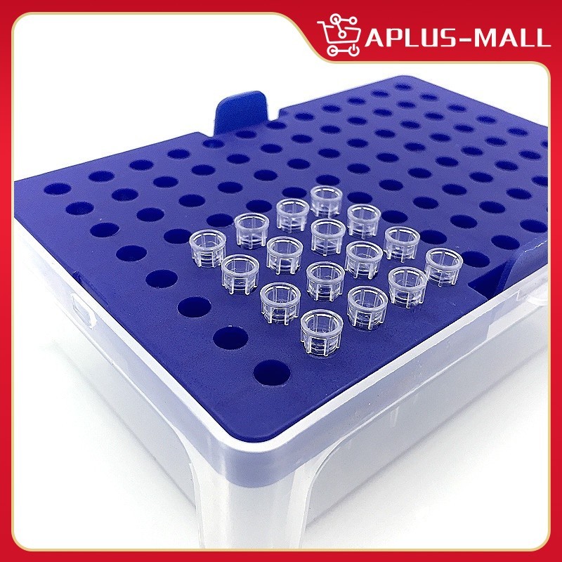 96 Positions Pipettor Tip Holder Box Pipette Tip Box Liquid Tube ...