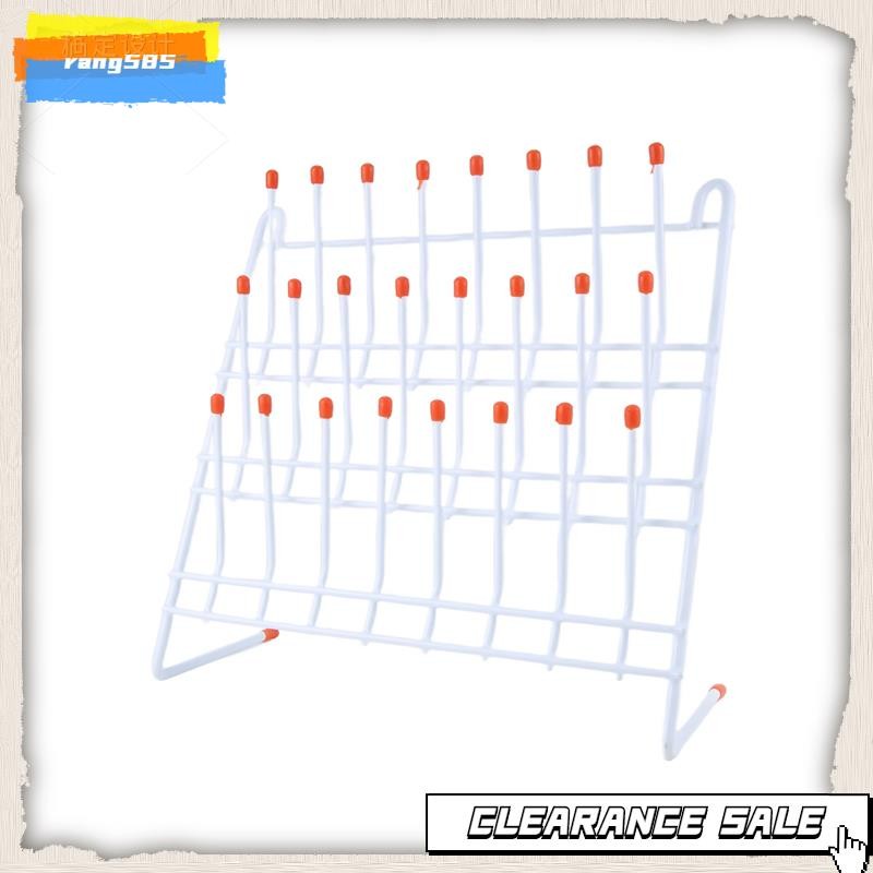 Lab Drying Rack 24 Pegs Lab Glassware Rack Wire Glassware Drying Rack ...