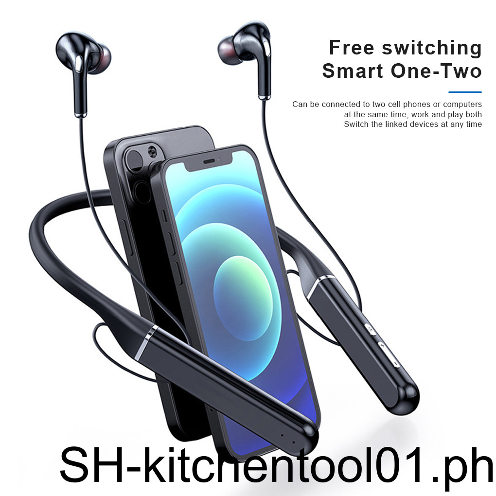 Wireless Earphone Bluetooth-compatible 5.0 Noise Cancelling Battery ...