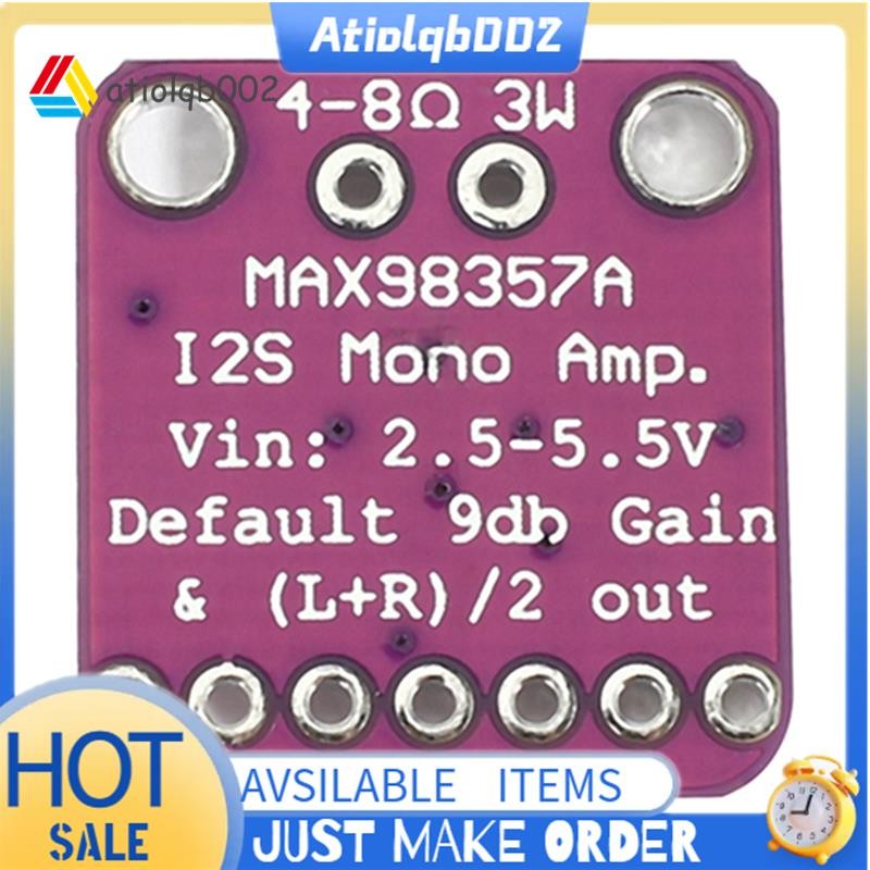 Max98357 I2S 3W Class D Amplifier Breakout Interface Dac Decoder Module Filterless Audio Board ...