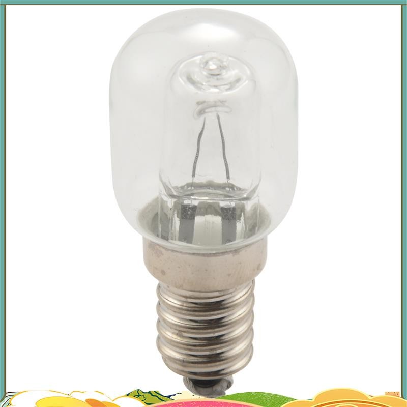 E14 High Temperature Bulb 500 Degrees 25W Halogen Bubble Oven Bulb E14 ...