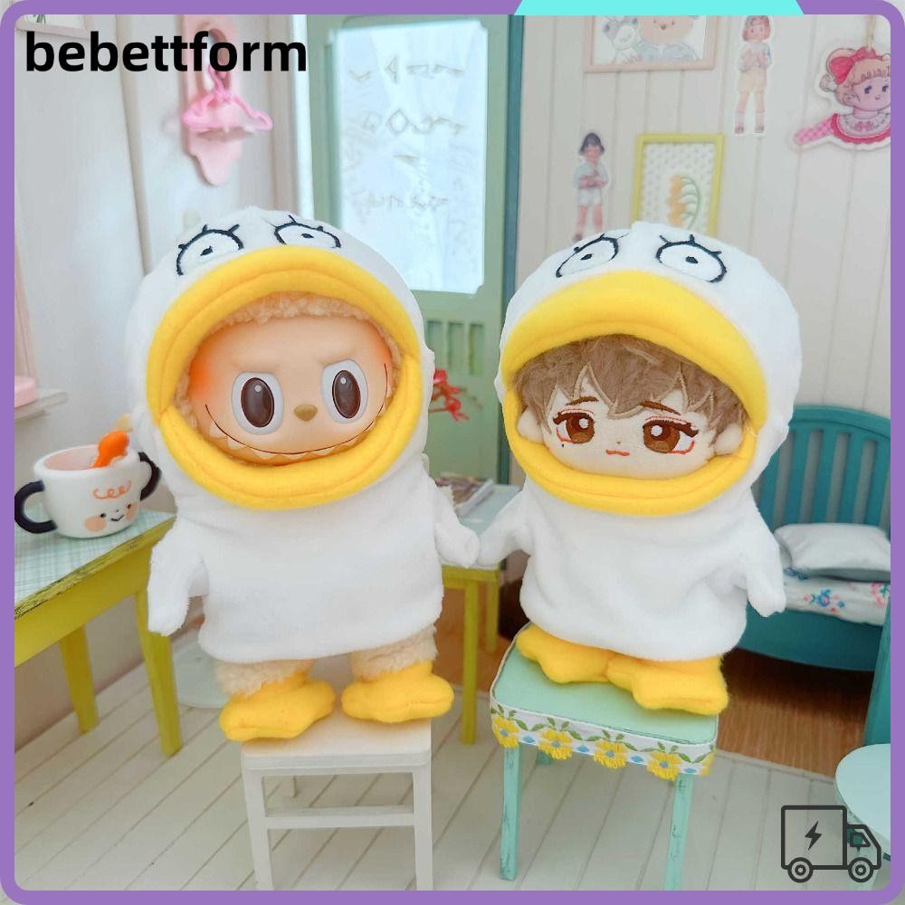 LUCKY Labubu Doll Clothes, Handmade Labubu Time To Chill Filled Doll ...