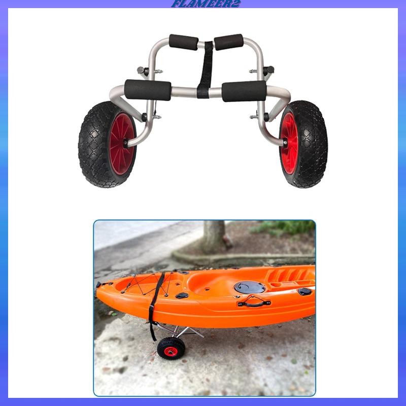 [Flameer2] Foldable Kayak Cart Foldable Kayak Trolley Aluminum Alloy ...