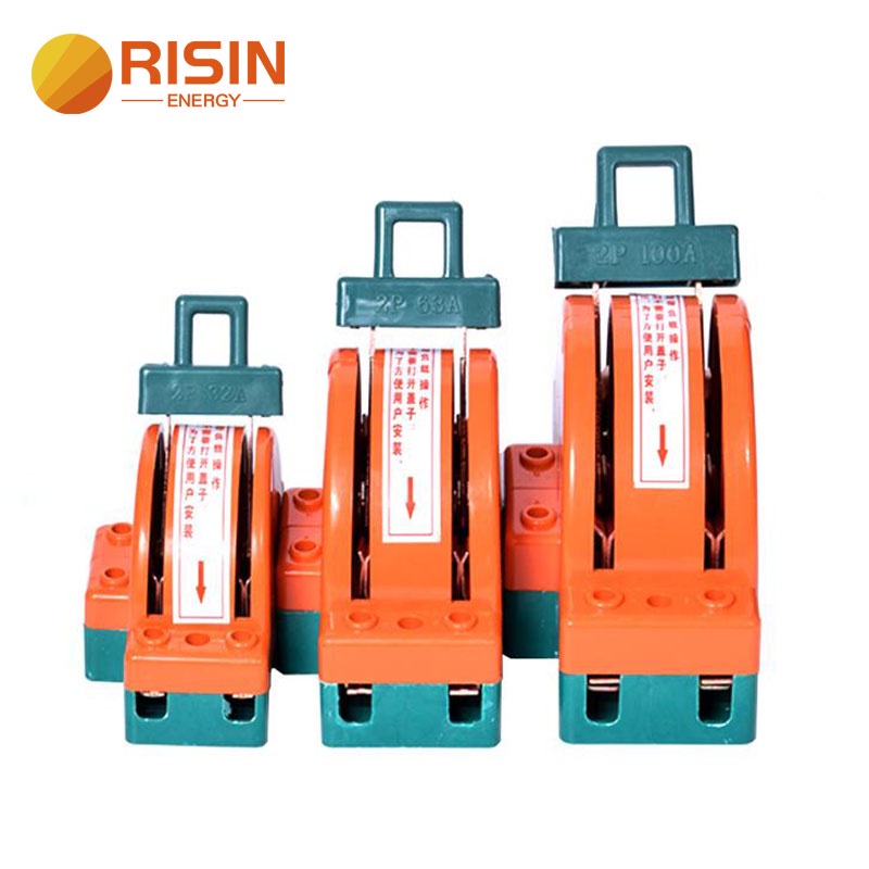 Free Shipping RISIN Double Switching Closing Switch 2P 32A Household ...
